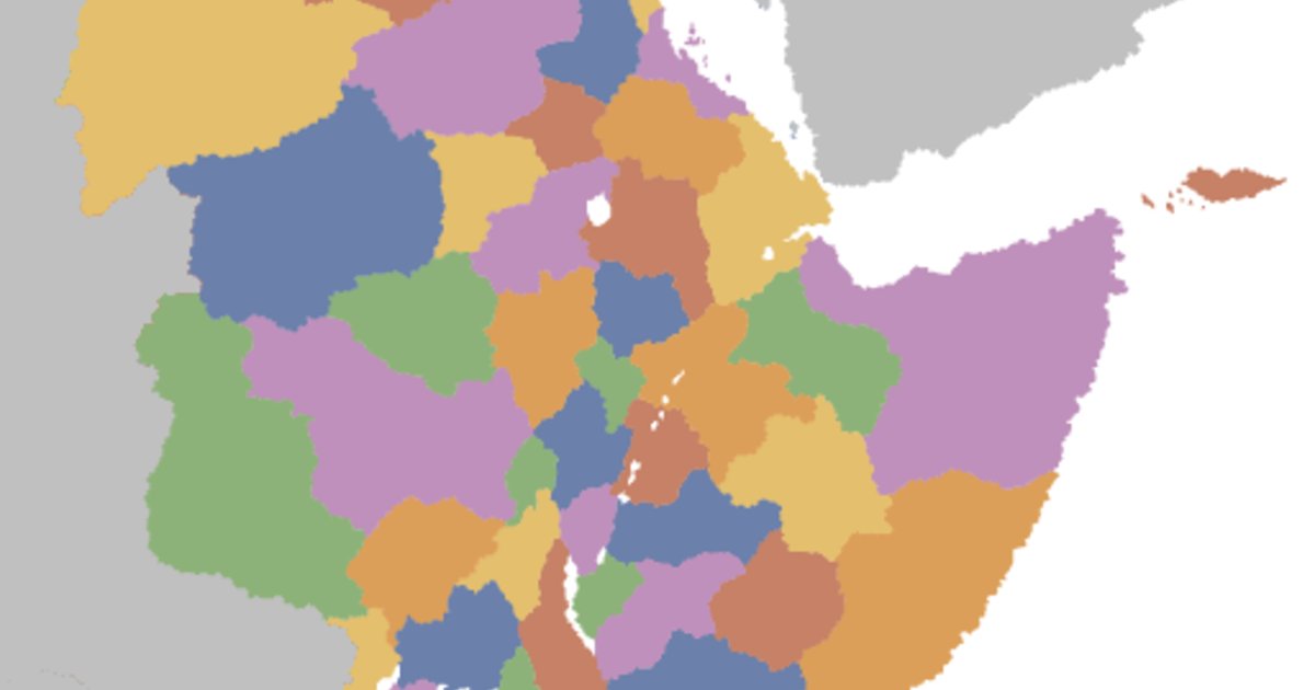 Atlas Altera - Countries of Erythrea Quiz - By GrassTastesGreen