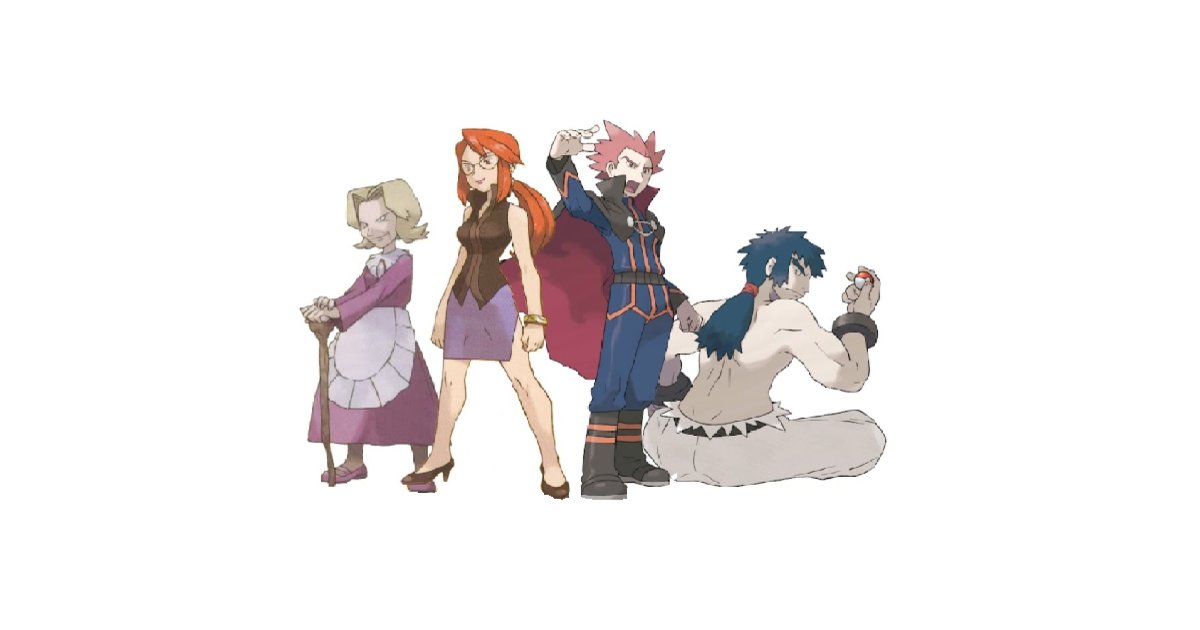 Pokemon Elite Four Teams Sorting Gallery Quiz - By DinkolaJr