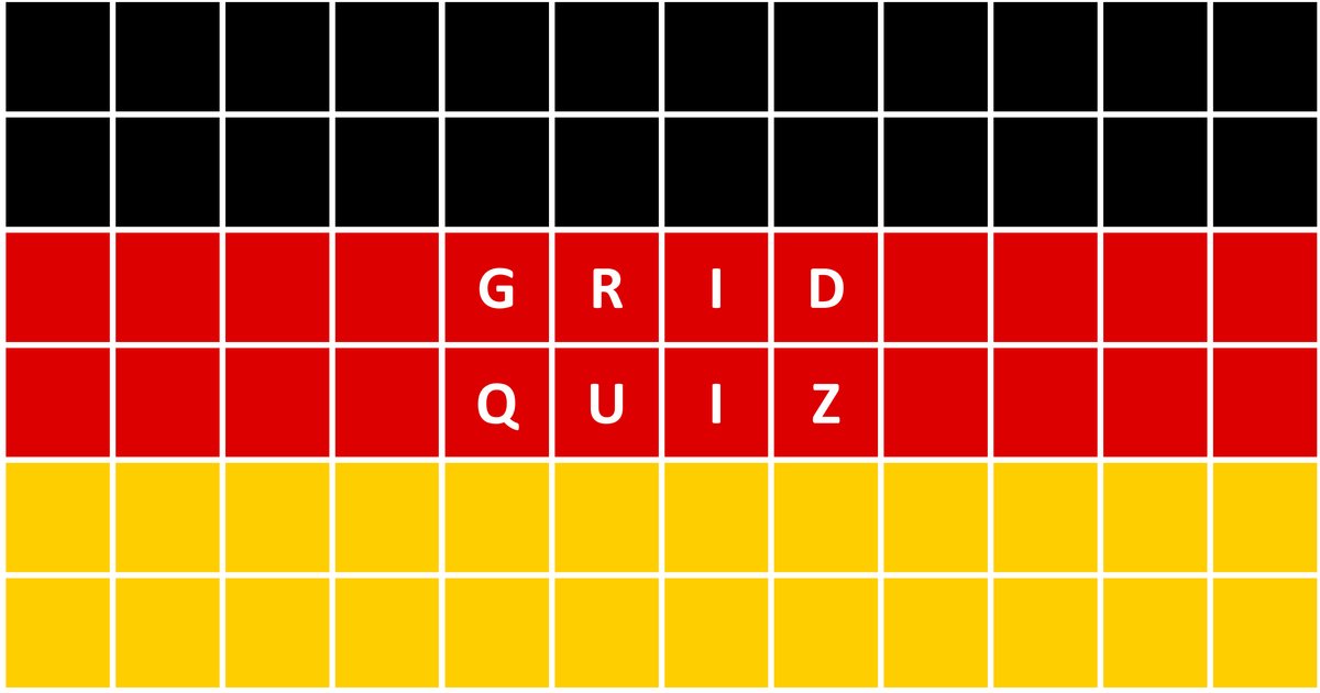 Grid Quiz Germany: 3rd/4th/5th Biggest City - By HugoNL2800