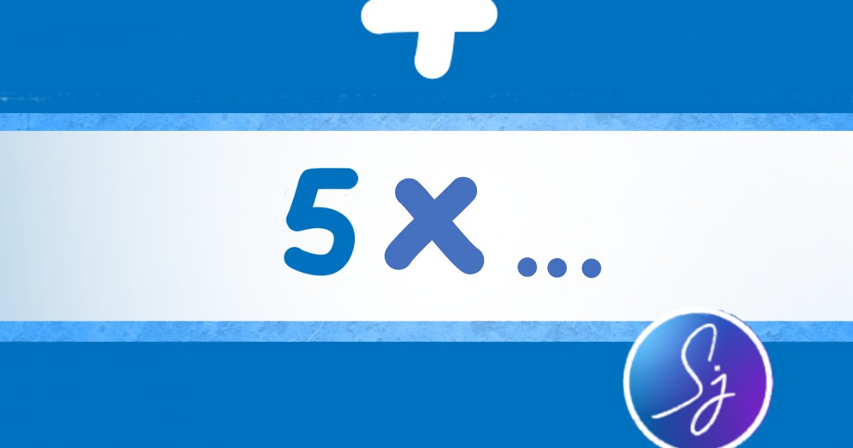 Minute Math Basic (Multiplication of 5 against 1-10) Quiz - By ...