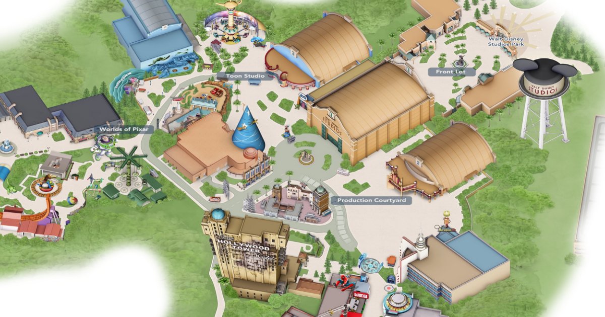 Walt Disney Studios Map Quiz - By Snowstyx