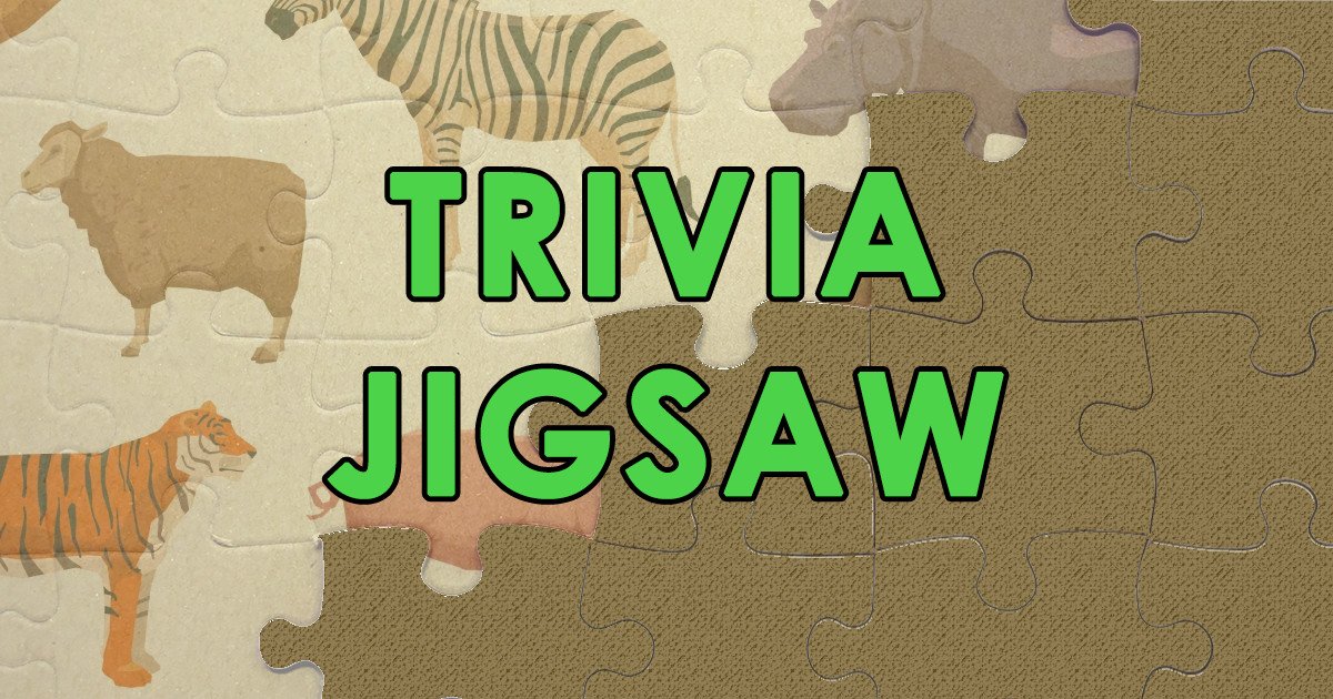 Trivia Jigsaw: Animals Quiz