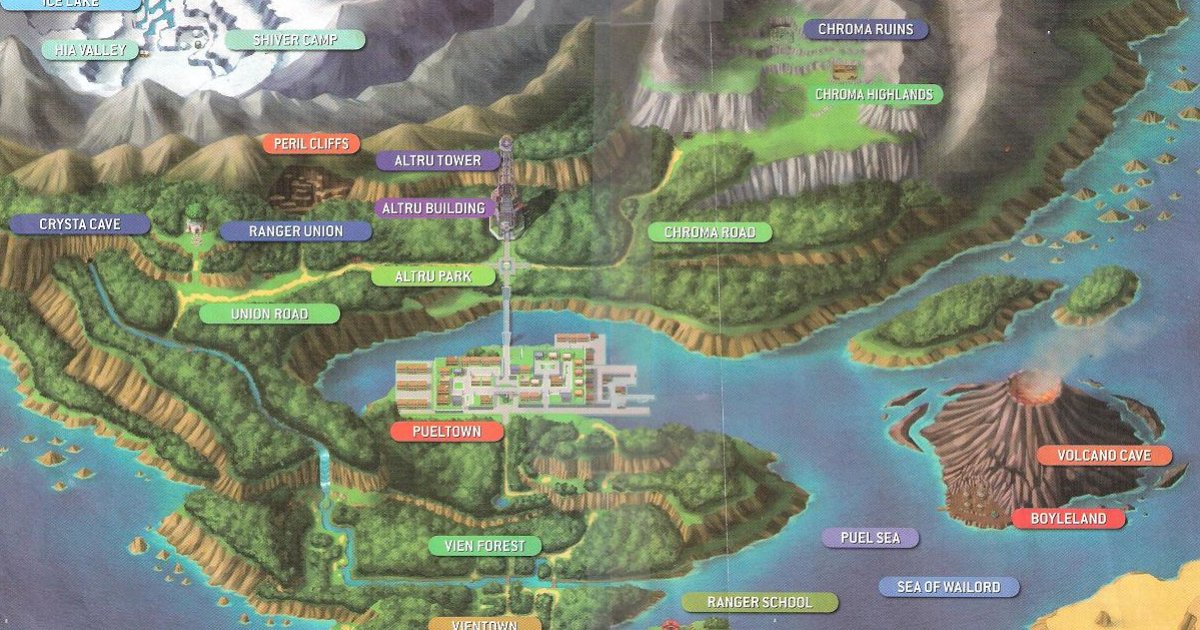 Pokémon: Almia Region Locations Quiz - By TheTwistedSpoon