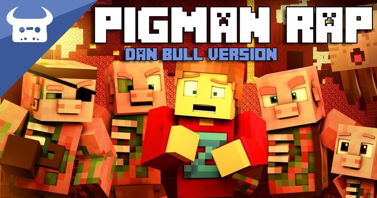 Dan Bull Nether Zombie Pigman Minecraft Rap Quiz - By Tzekelkan