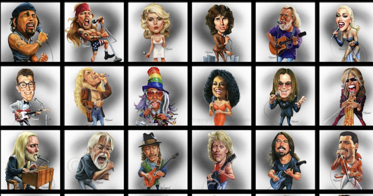 Caricatures of Band Leaders by Don Howard Quiz - By jlamp104