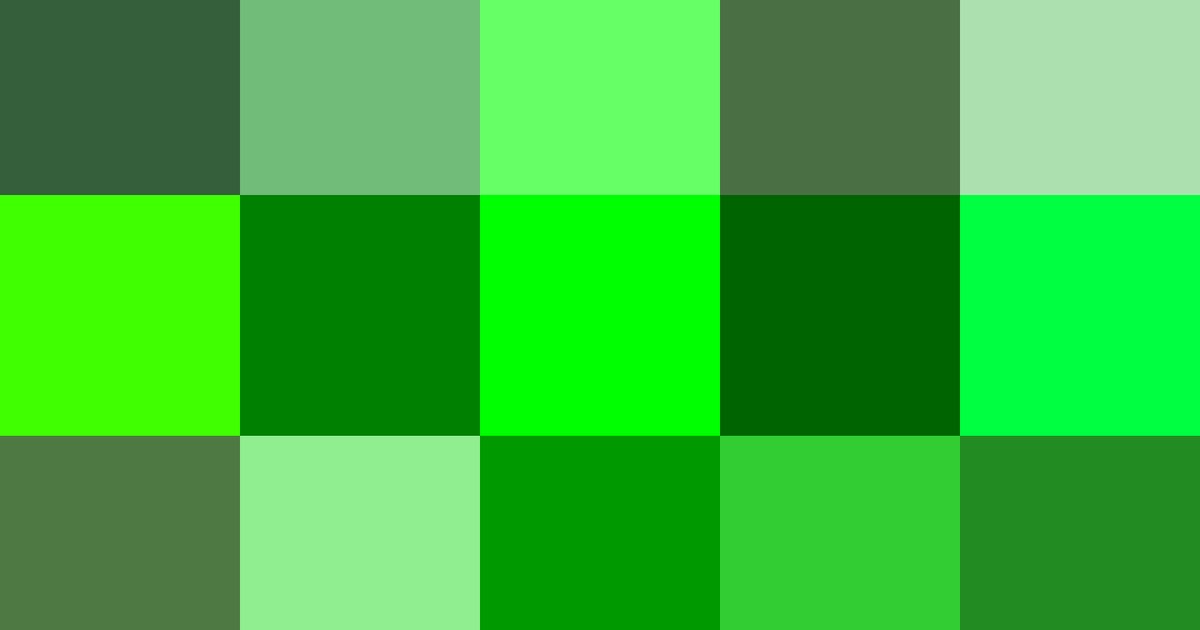 Color Quotes - Green Quiz - By cabruce1
