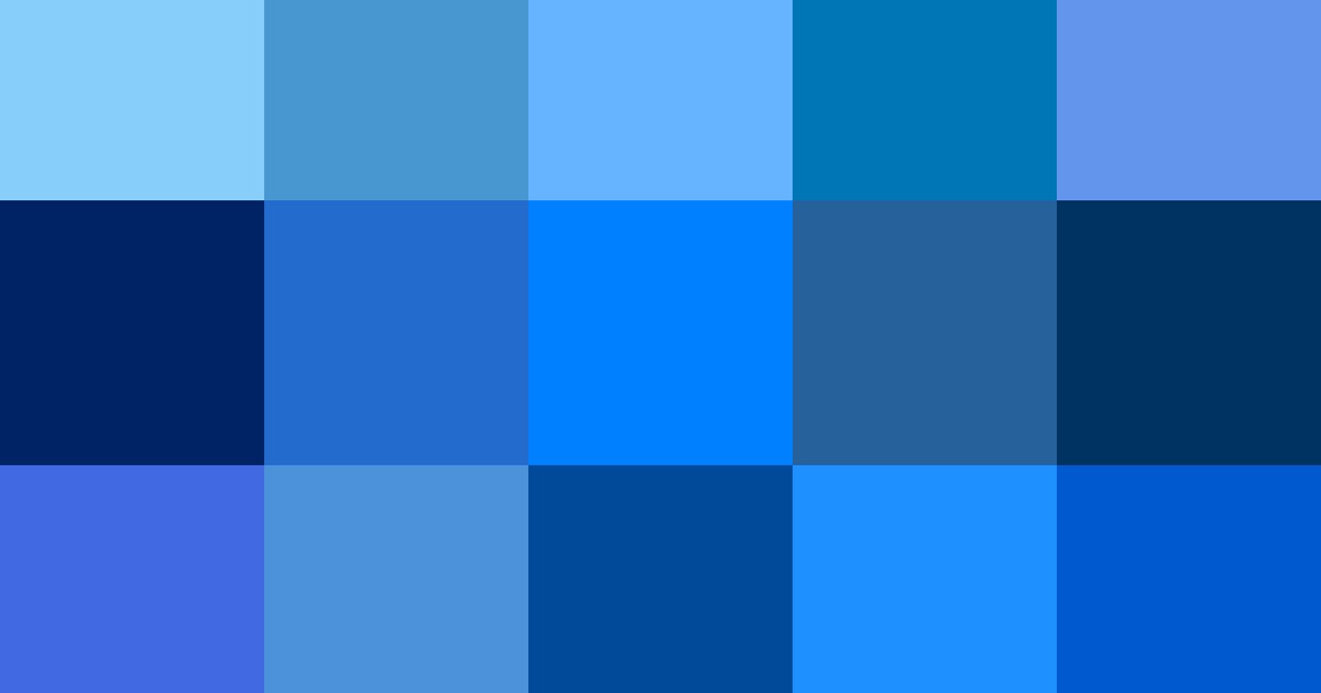 Color Quotes - Blue Quiz - By cabruce1