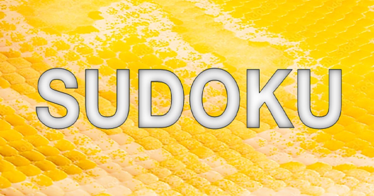 Yellow Sudoku: Medium #1 Quiz - By Pushcake