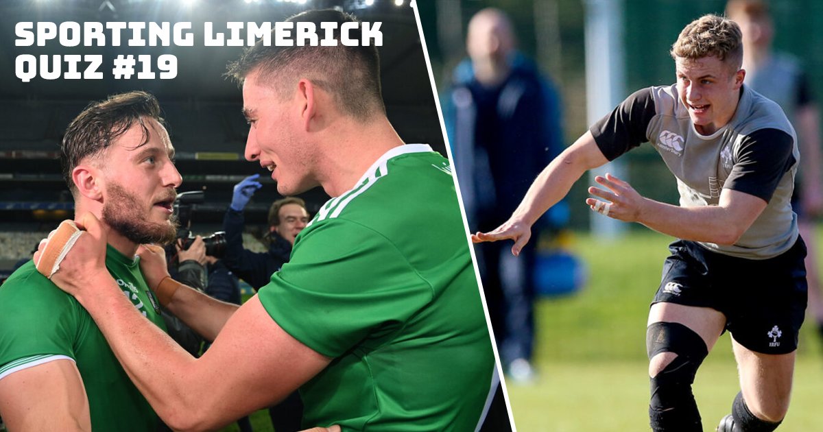 Sporting Limerick Quiz #19 - By SportingLimerick