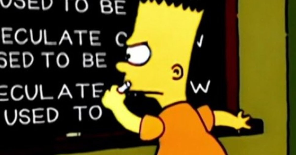 What Quote Is Bart Simpson Writing? Quiz - By treessimontrees