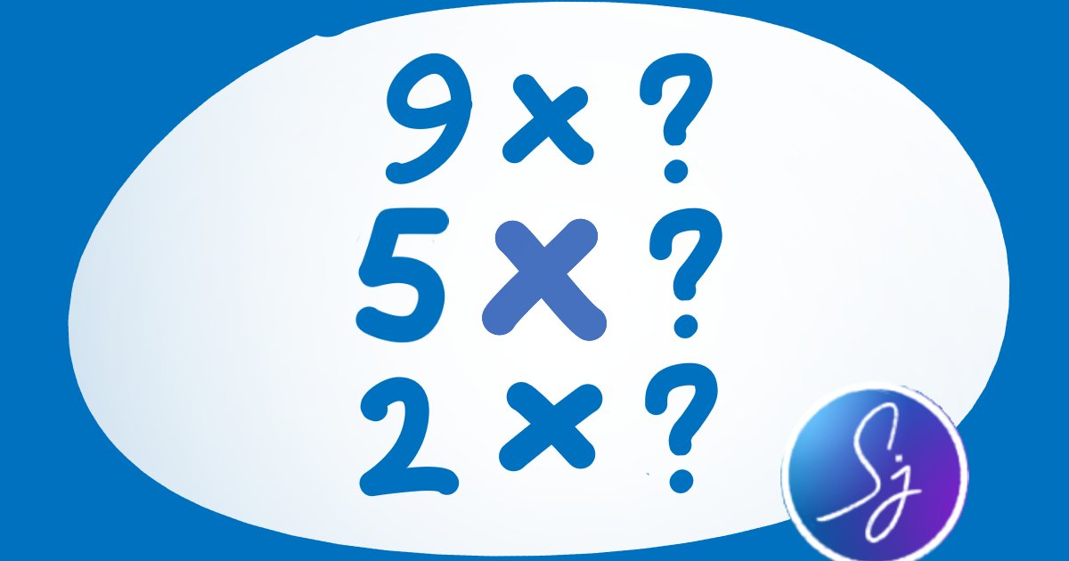 Minute Math Basic (Reverse Multiplication 9, 5, and 2) Quiz - By ...