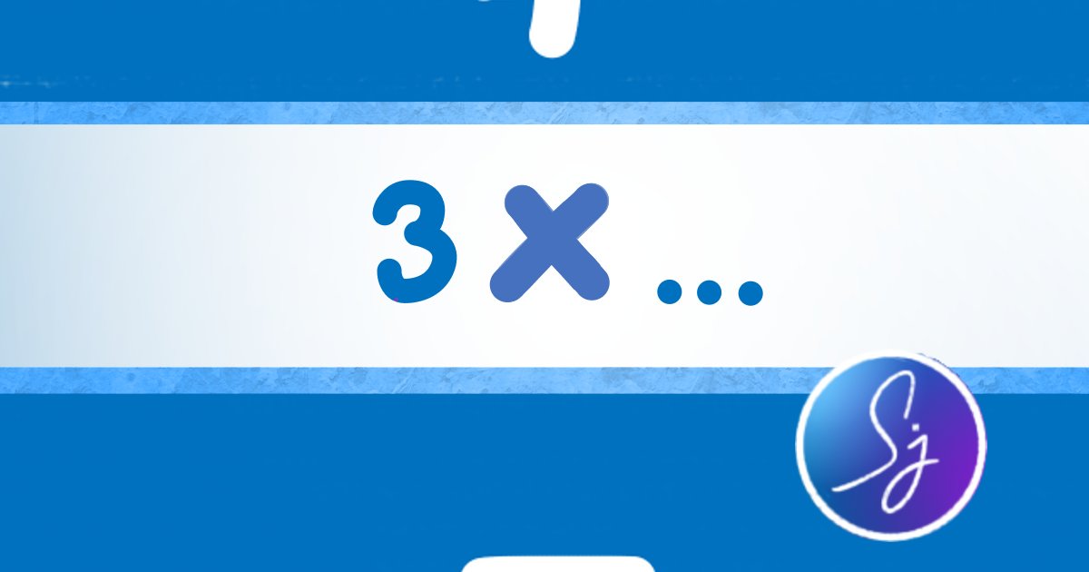 Minute Math Basic (Multiplication of 3 against 1-10) Quiz - By ...