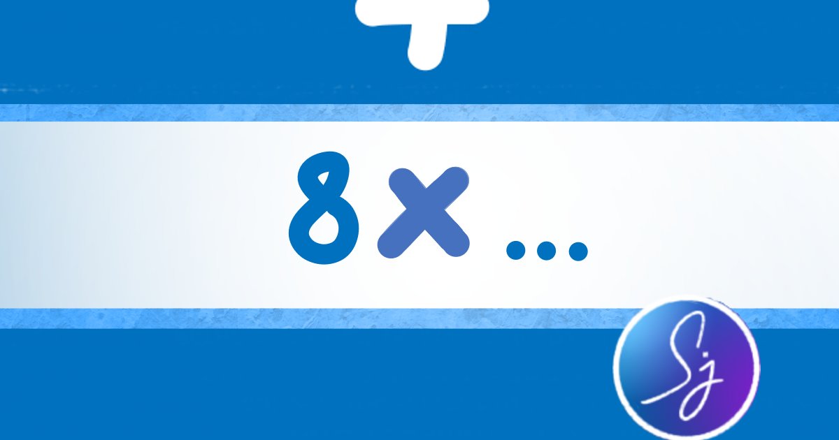 Minute Math Basic (Multiplication of 8 against 1-10) Quiz - By ...