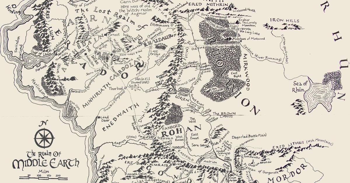 Mapsearch: Middle Earth Quiz - By gamesmaster