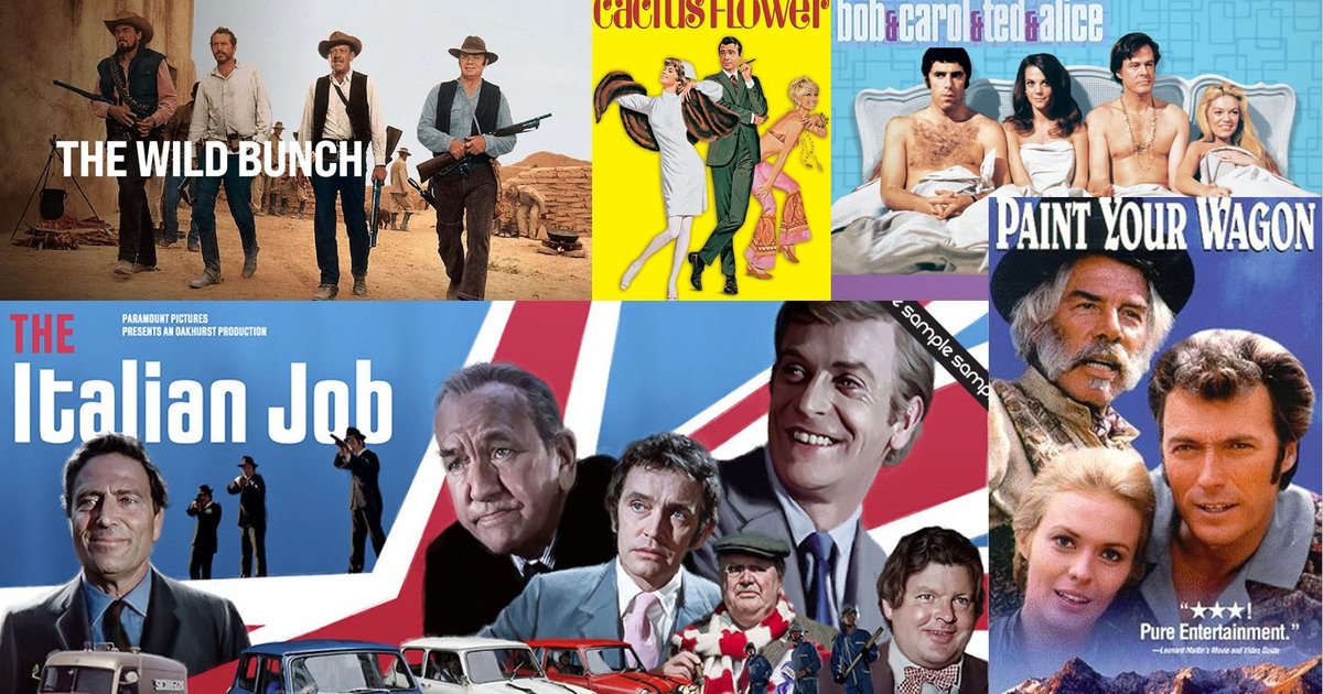 Actors in Crowded 1969 Movie Posters Quiz - By mucciniale