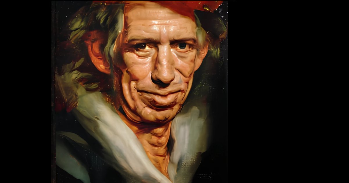 Impossible Celebrity Portraits: Keith Richards Quiz - By Richard_II