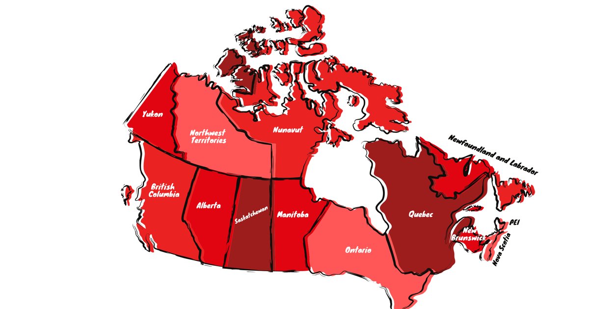 Canadian Province/Territories Demonyms Quiz - By Tipperflores