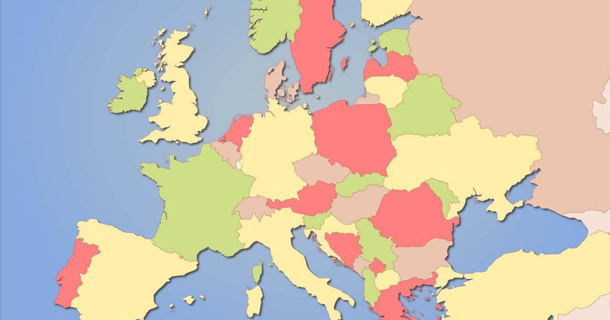 Countries Of Europe Quiz - By matthewn