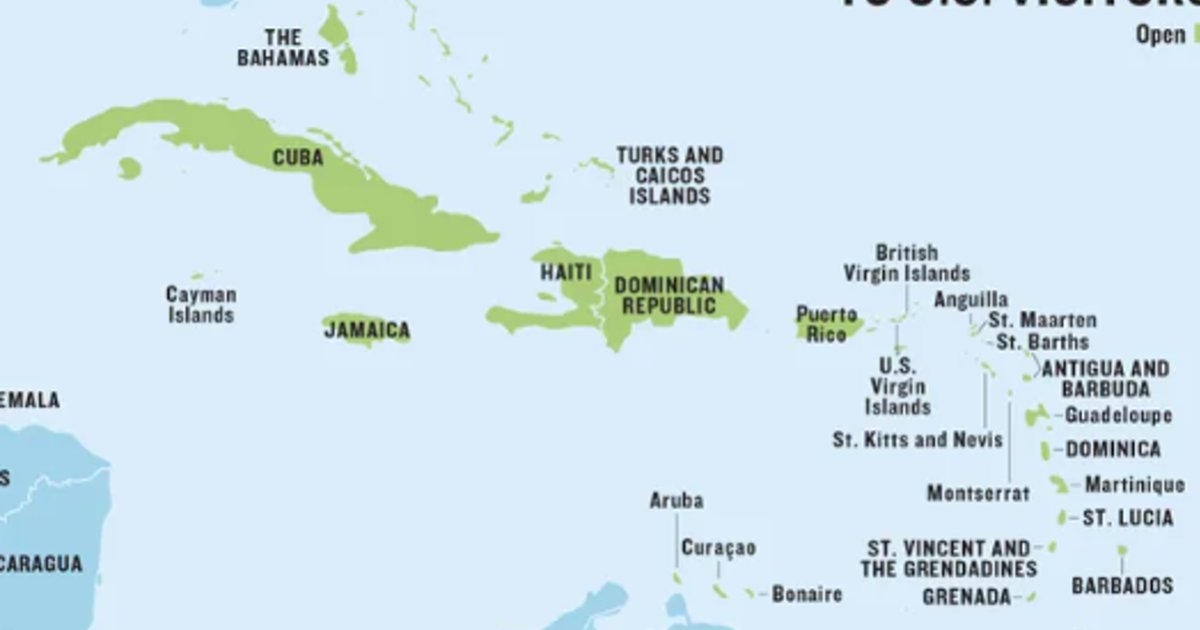 Caribbean Countries Quiz - By DamienWhiteGuy
