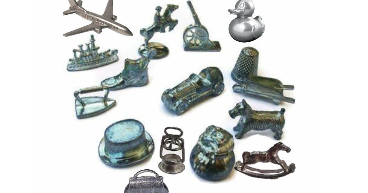 Quick Pick - Monopoly Pieces by Latin Names Quiz - By daran