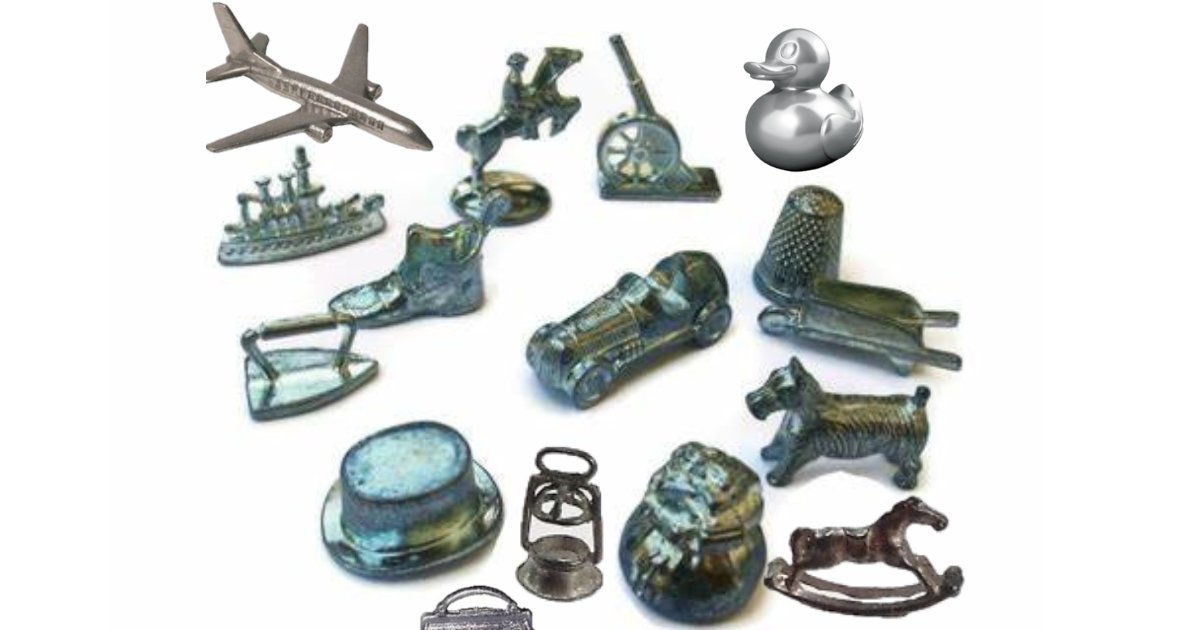 Quick Pick - Current Monopoly Pieces (Since 2022) Quiz - By daran