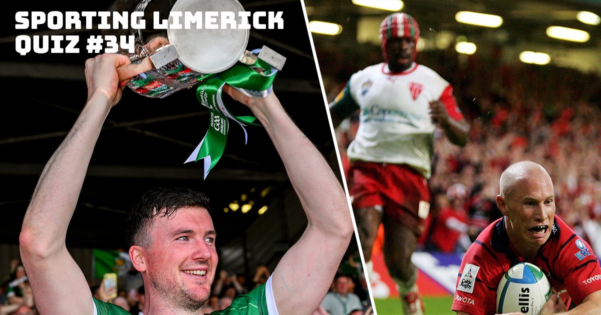 Sporting Limerick Quiz #34 - By SportingLimerick
