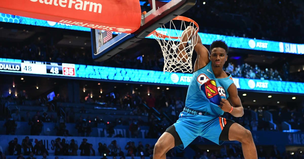 Every 50 point dunk in NBA dunk contest history Quiz - By marowskimietek
