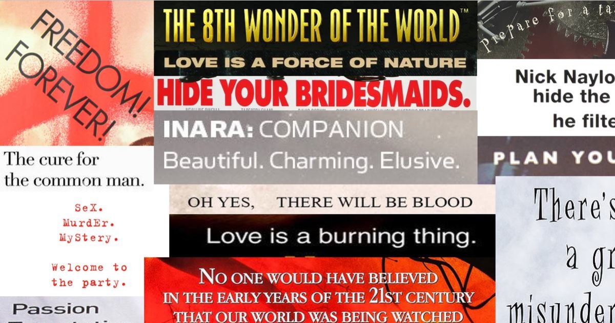 Taglines in 2005 movie posters Quiz - By mucciniale