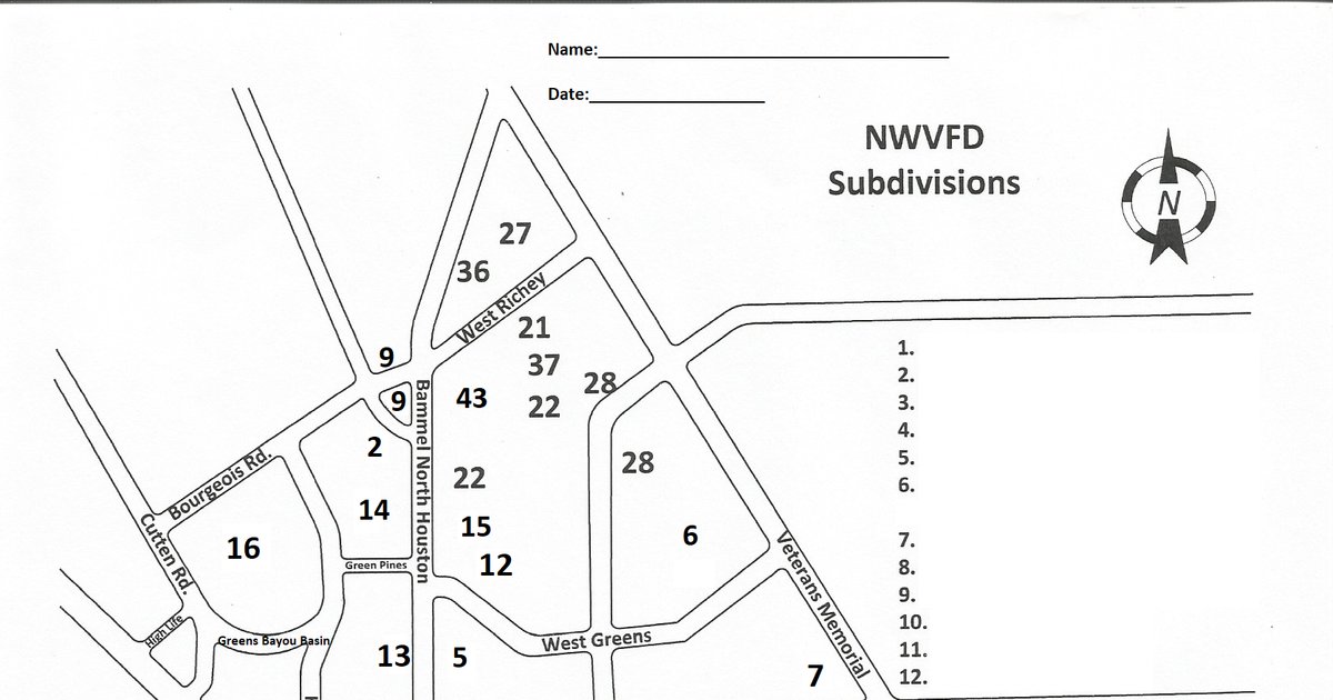 Northwest Fire Subdivisions Quiz - By amontano