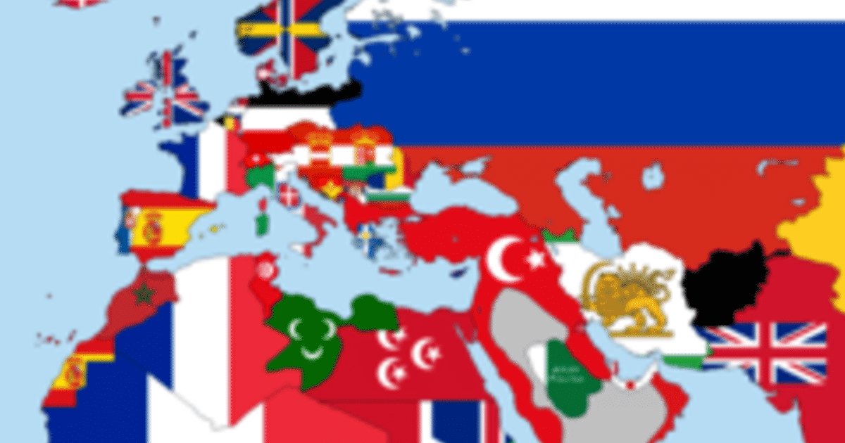 Countries of the World in 1900 Map Quiz - By alexkowal11