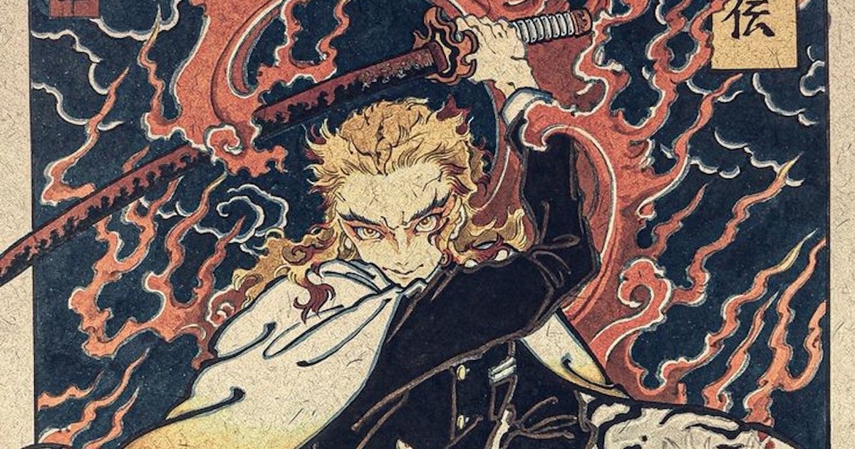 Anime Series by Wood Block Painting Quiz - By MayorD