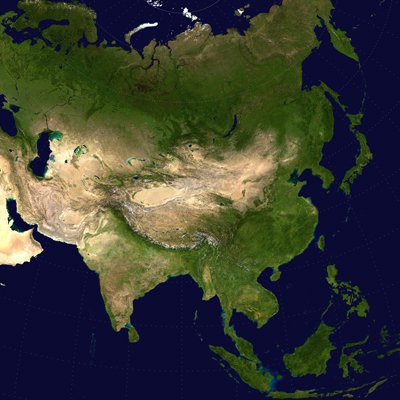 Populous Countries of Asia Minefield Quiz