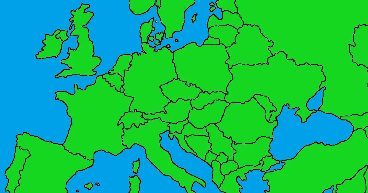 European Cities Map Quiz - By alexkowal11