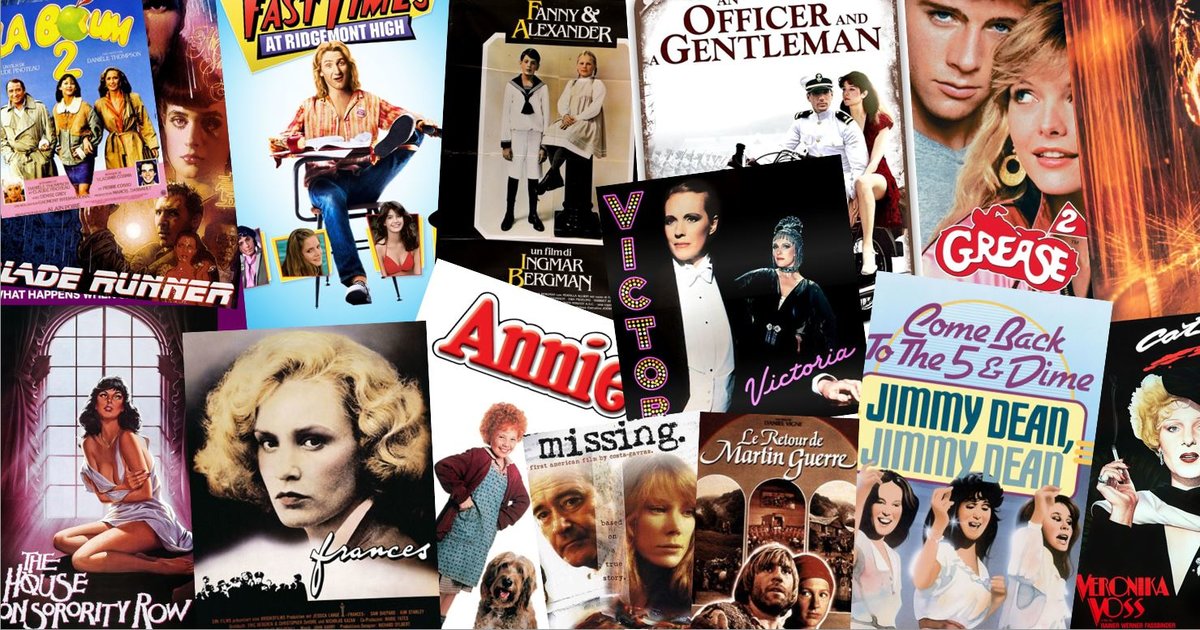 21 Actresses in 1982 Movie Posters Quiz - By mucciniale