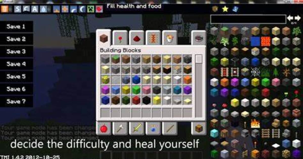 Minecraft Inventory Nature Quiz - By conway20