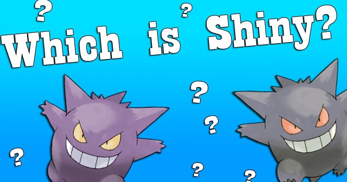 Which one is the original shiny? Quiz - By vickyloup