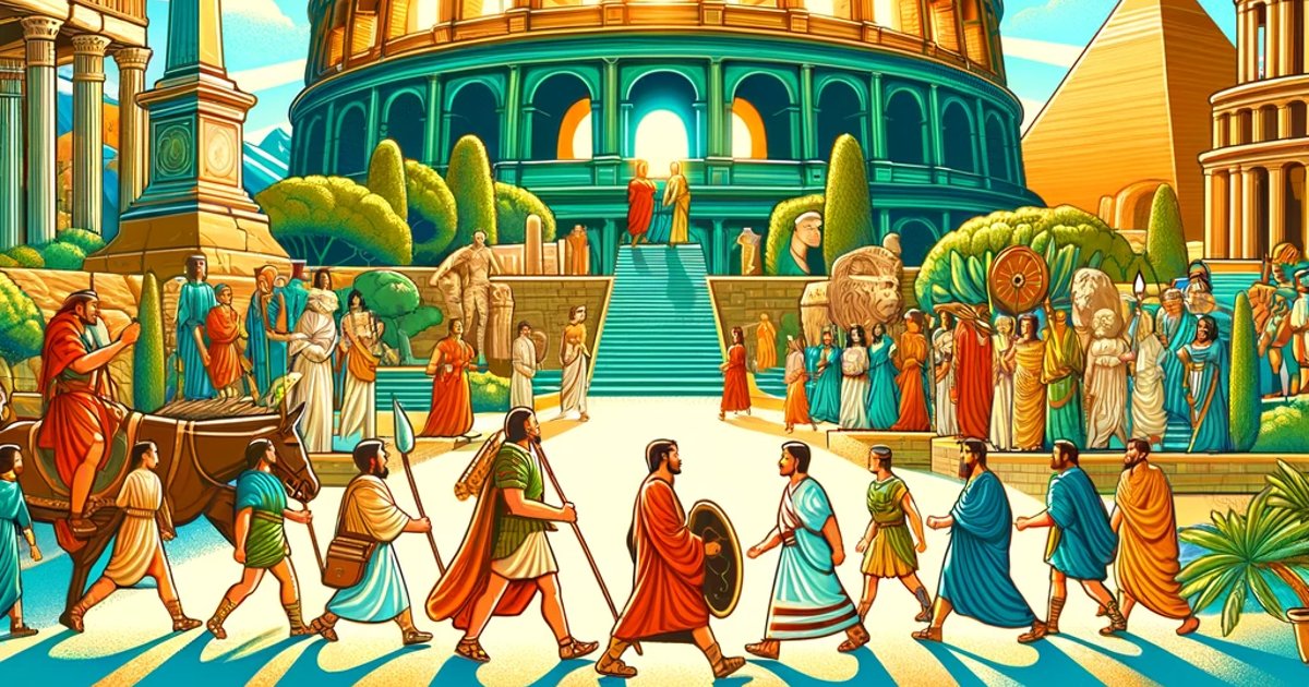 Ancient World History in 133 Questions Quiz - By jethroreeve