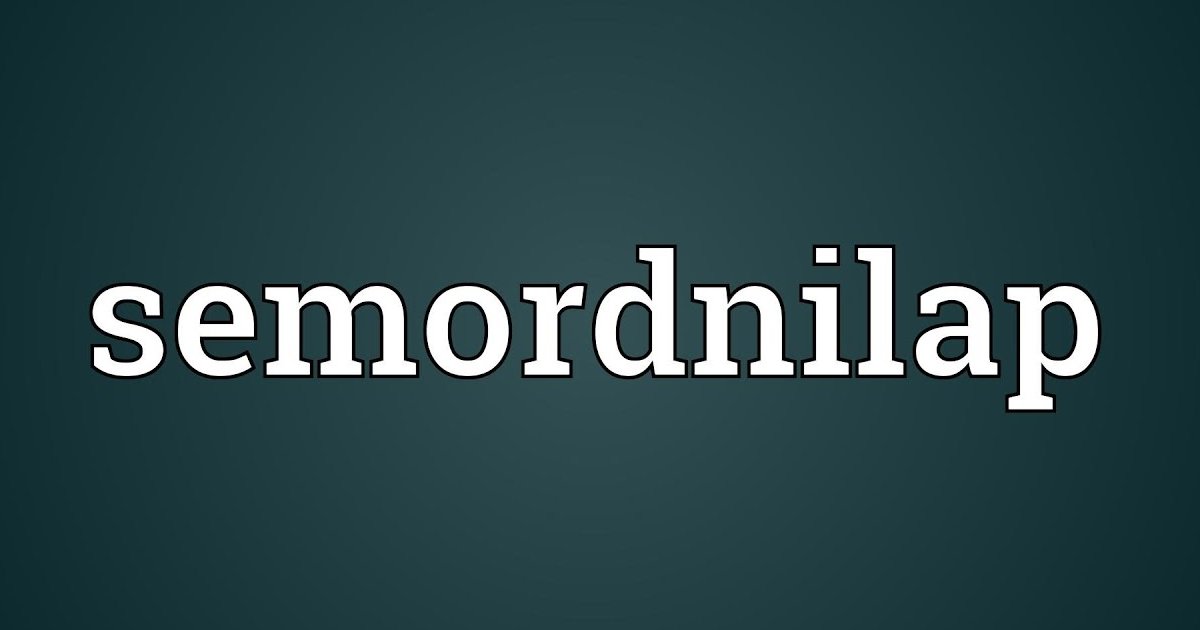 Semordnilap Palindromes Quiz - By Im_Jon_Brown