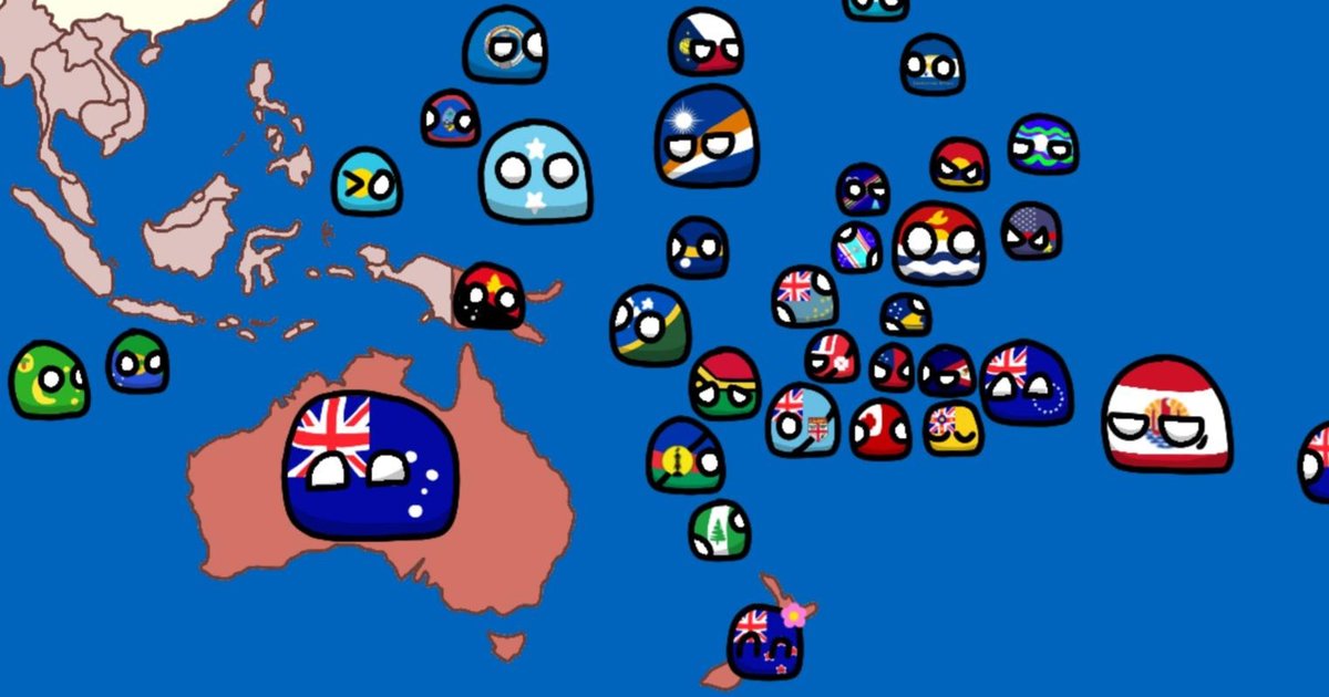Oceanian CountryBalls! Quiz - By WhoFan1979