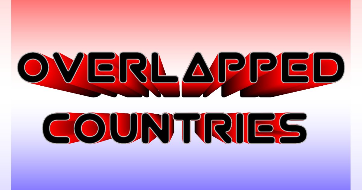 Overlapped! Map Quiz - By thatguydemon