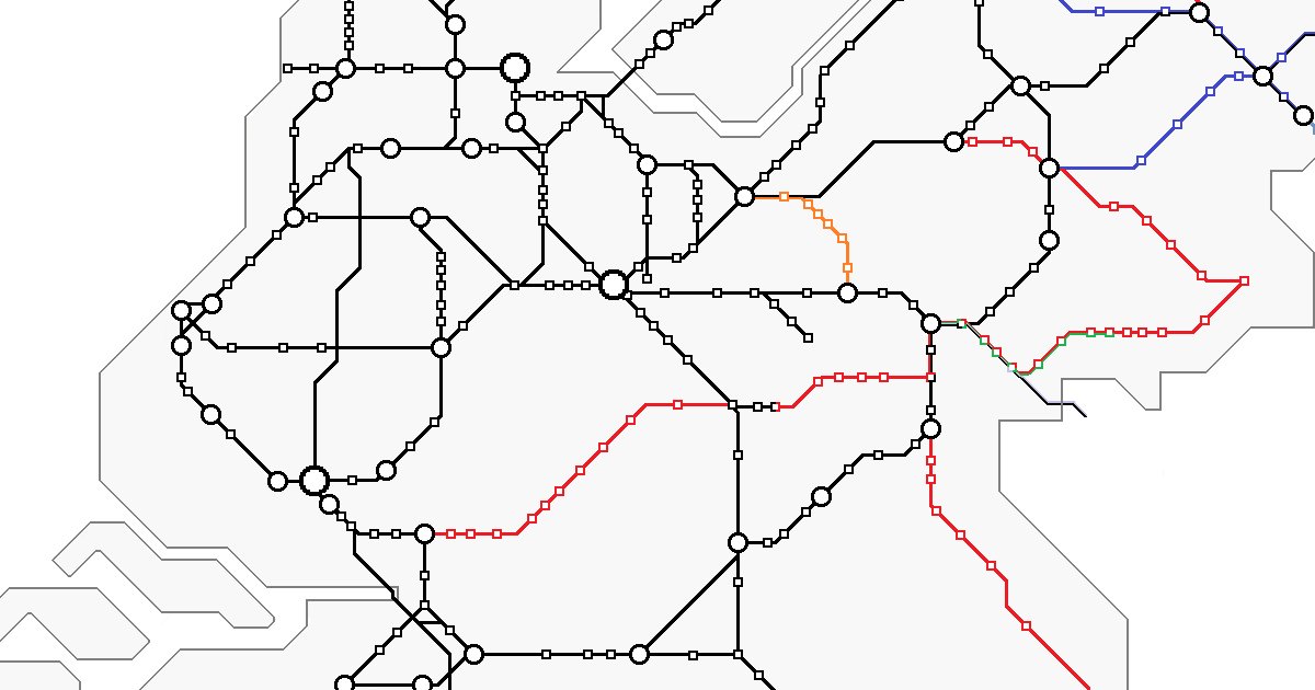 Treinstations Nederland op kaart/Dutch train stations Quiz - By ...