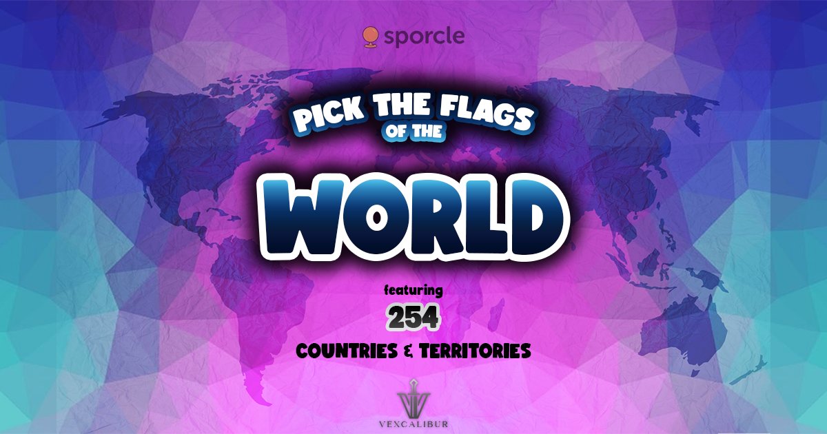 Pick the Flag: 254 Countries & Territories of the World Quiz - By ...