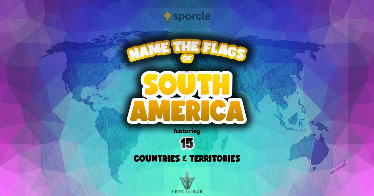 Name The Flag 15 Countries Territories In S America Quiz By name-the-flag-15-countries-territories-in-s-america-quiz-by
