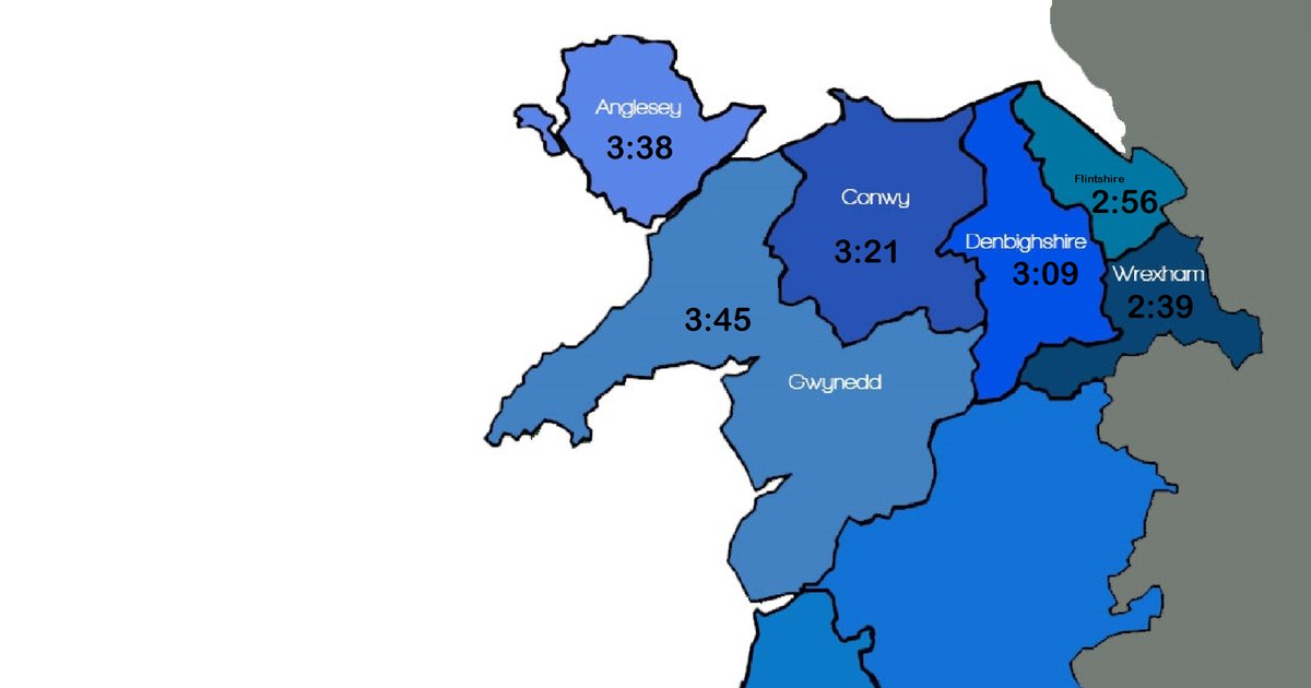 Counties of Wales Map Quiz - By happyquiz