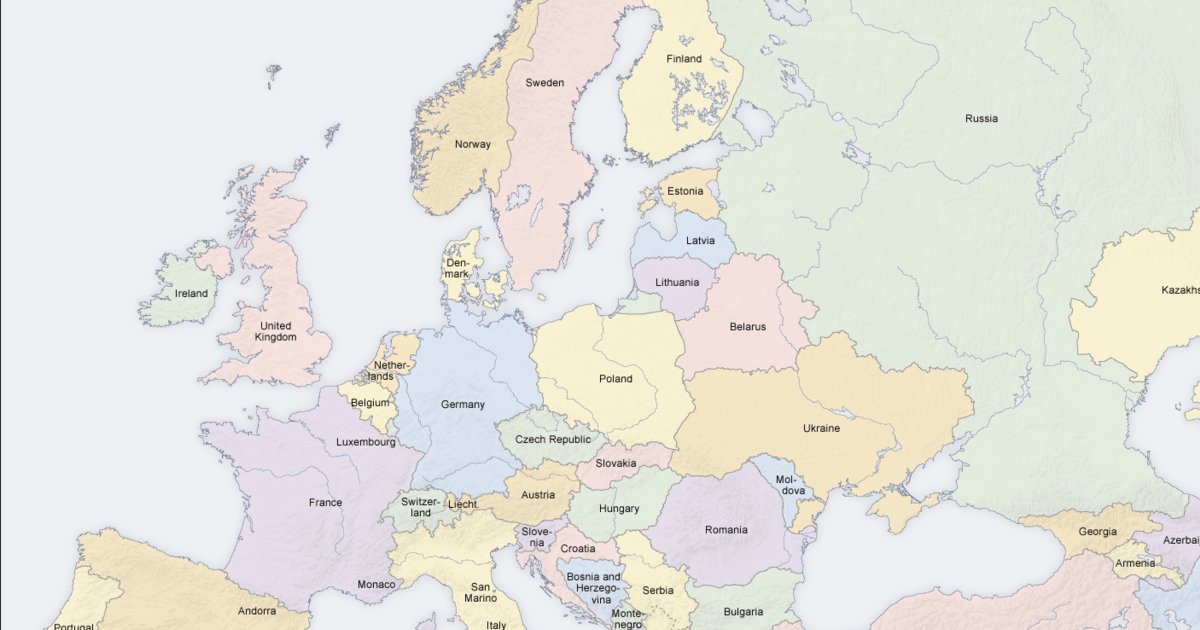 European Countries - Criteria Quiz - By mavrocks21