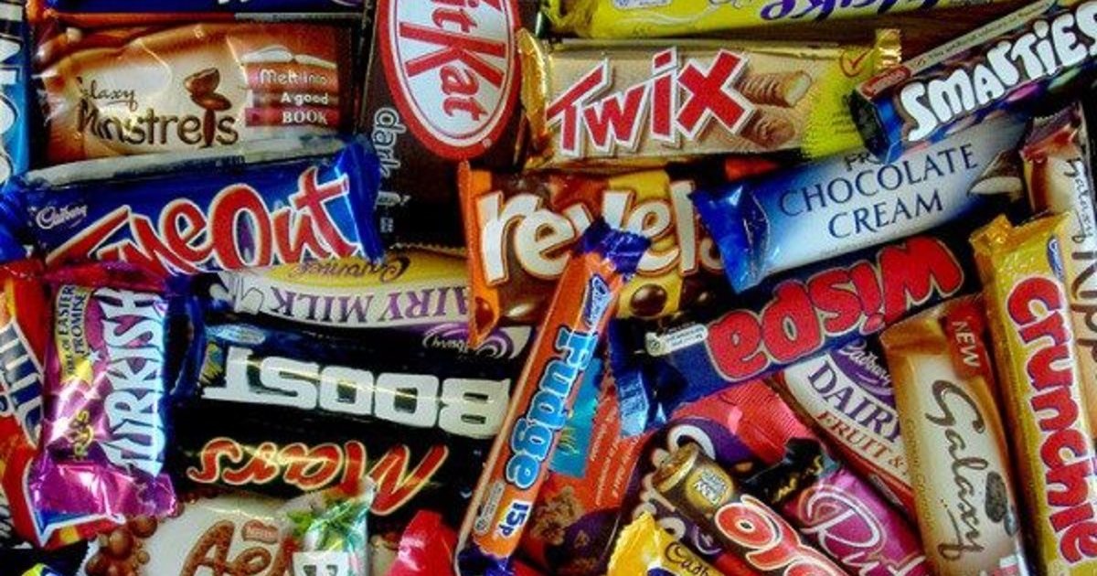 UK Chocolate Sorting Quiz - By bob050381