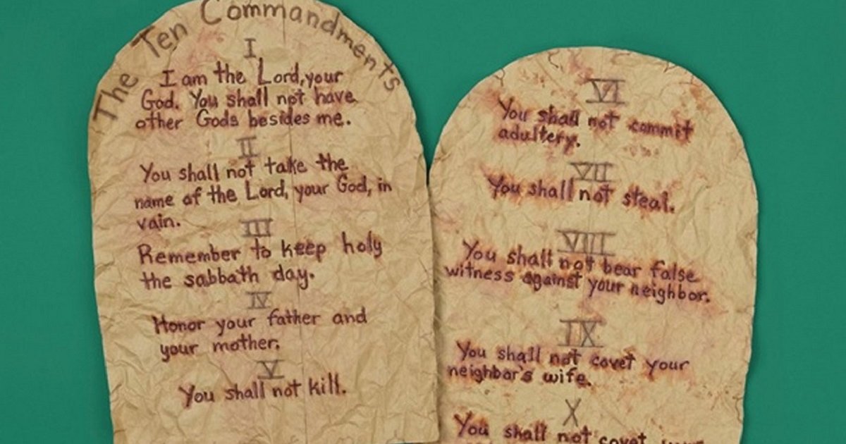 Order Up The Ten Comandments Quiz - By jimbaz
