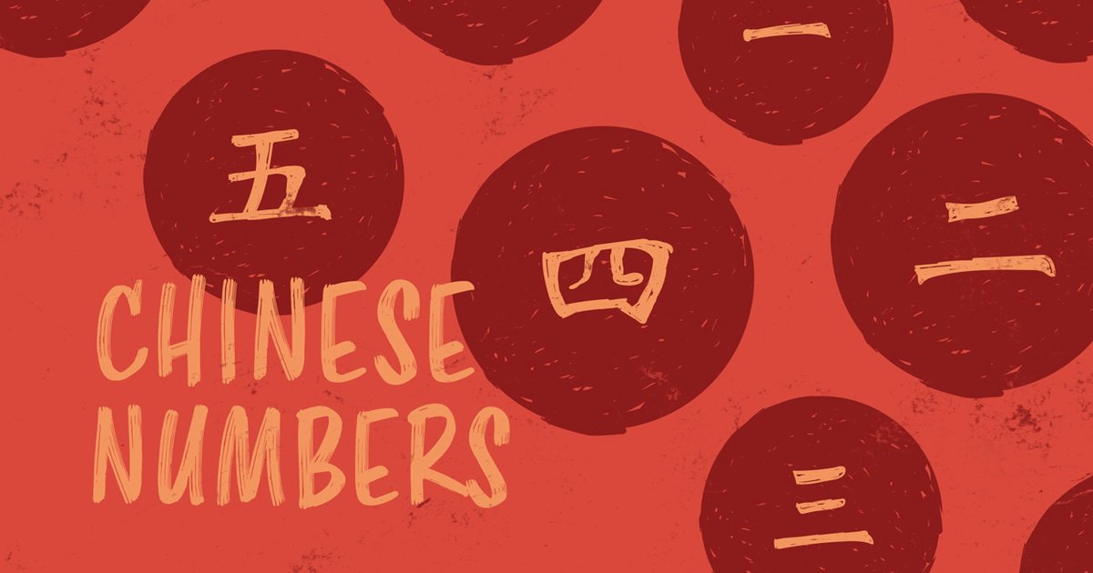 Mandarin Numbers in Order Quiz