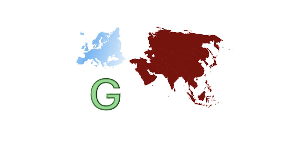 Venn Diagram: 'G' Countries of Europe and Asia Quiz - By elroy