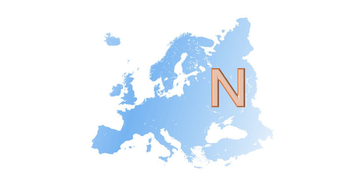 Venn Diagram: European 'N' Countries Quiz - By elroy